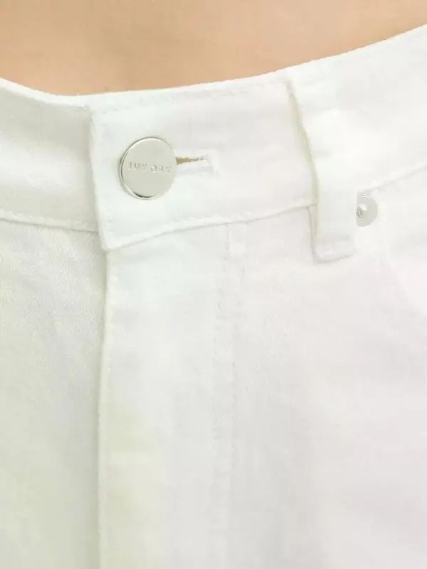 IVY OAK Button-fastening Stretch-cotton Shorts