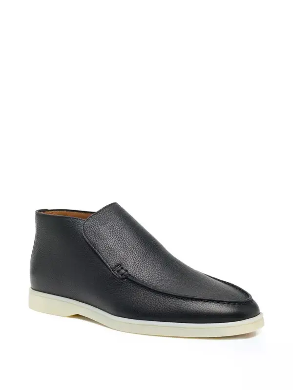 AURELIEN City Grain Boots - Blue