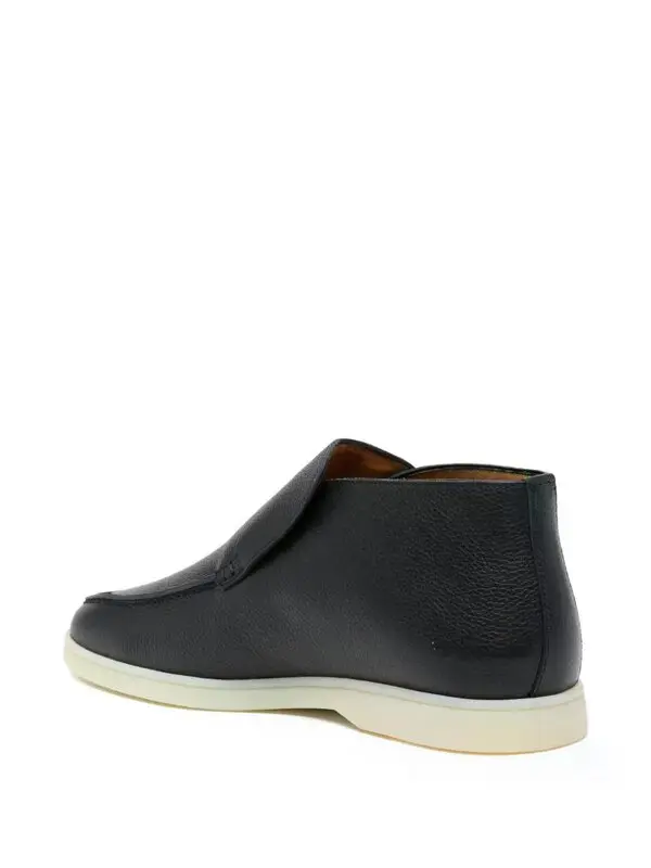 AURELIEN City Grain Boots - Blue