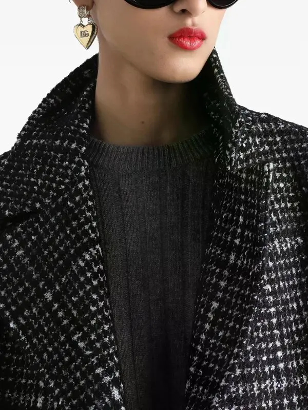 Dolce & Gabbana Check-pattern Double-breasted Jacket