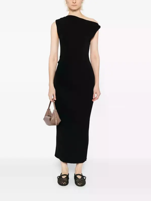 Almada Label Amani One-shoulder Dress