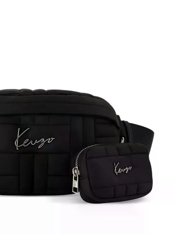 Kenzo Quilted Belt Bag With Detachable Pouch