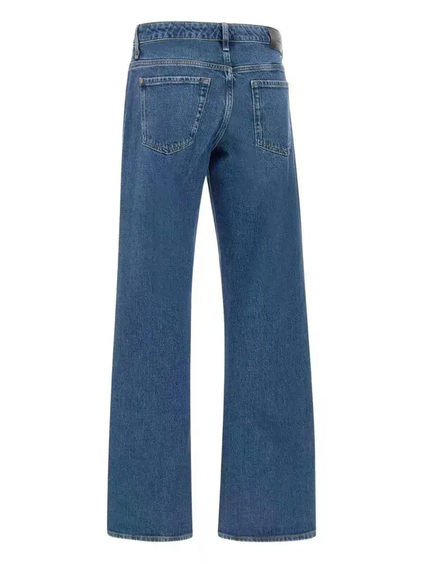7 For All Mankind Five-pocket Straight-leg Jeans