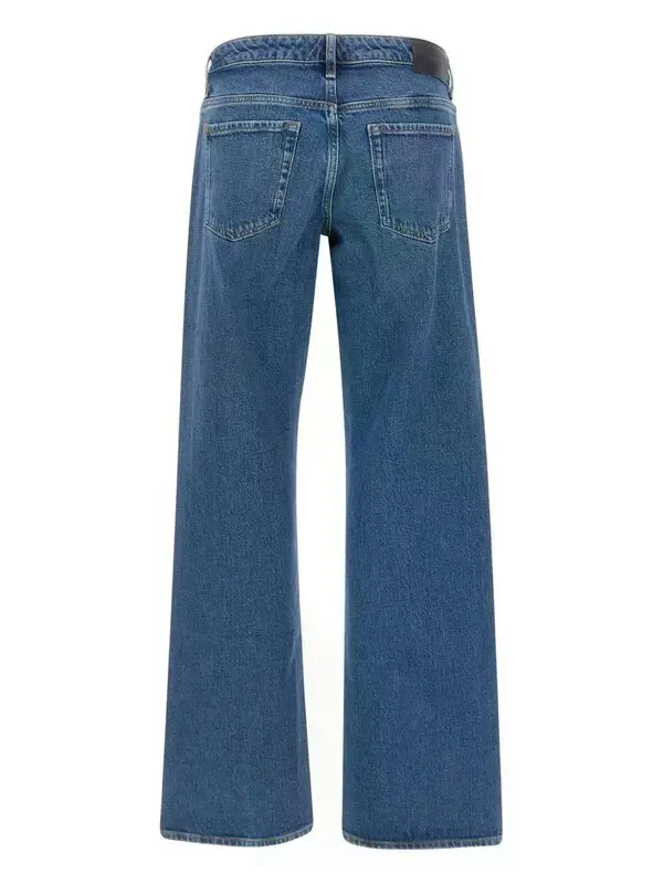 7 For All Mankind Five-pocket Straight-leg Jeans
