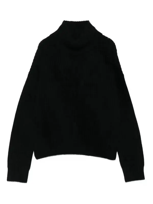 LISA YANG Turtleneck Ribbed Jumper