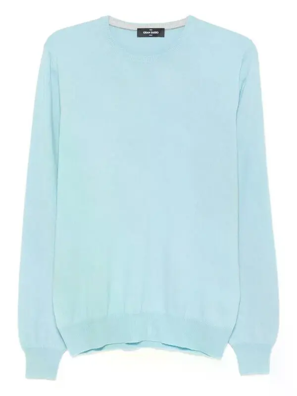 GRAN SASSO Crew Neck Cashmere Sweater