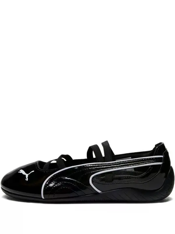 PUMA Speedcat Ballet Glossy Ballerina Sneakers - Black