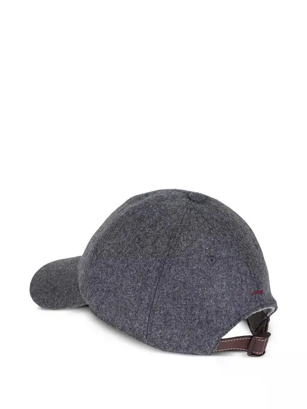 Brunello Cucinelli Embroidered Wool Cap