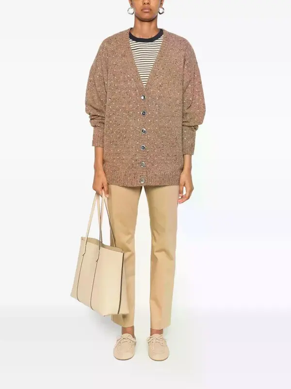 Pinko Rhinestone-embellished Cardigan