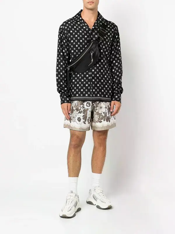 Amiri Paisley-print Silk Shirt