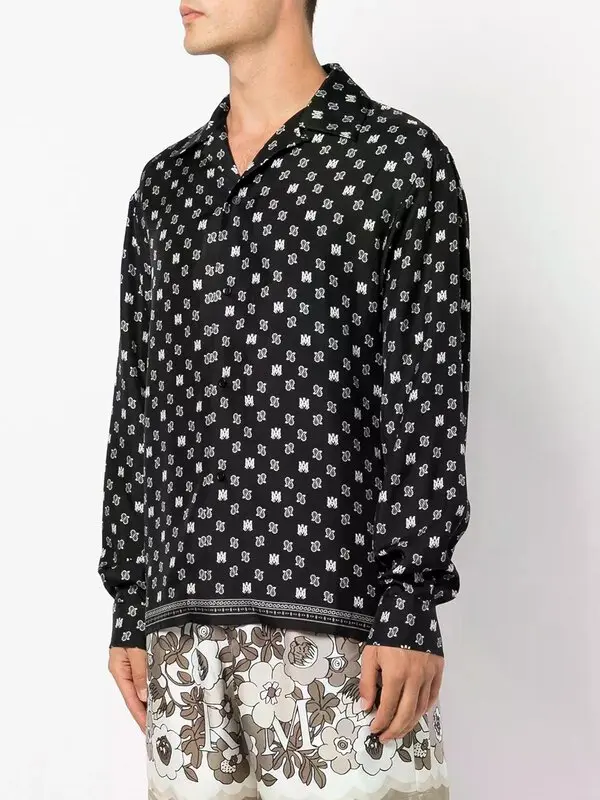 Amiri Paisley-print Silk Shirt