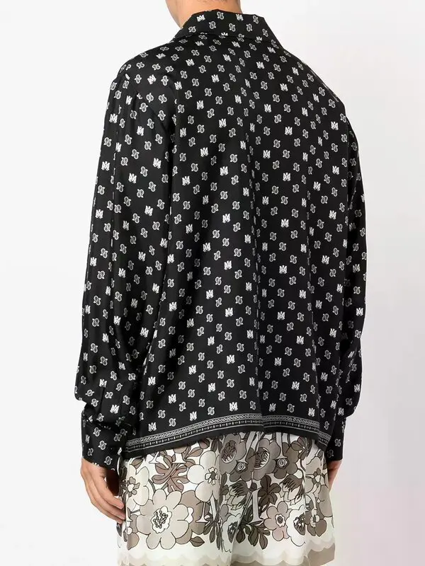 Amiri Paisley-print Silk Shirt
