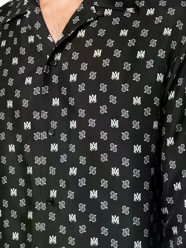 Amiri Paisley-print Silk Shirt