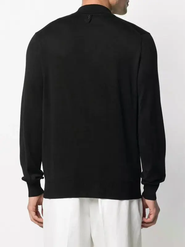 BILLIONAIRE Crest Embroidery Cotton Jumper