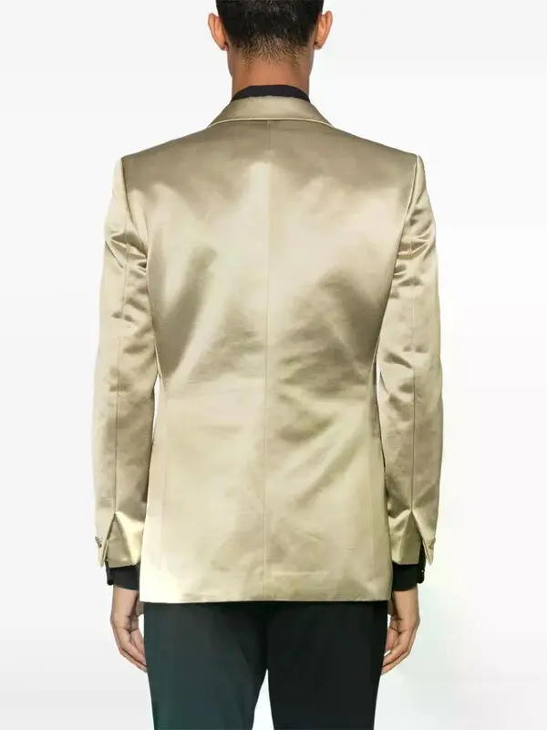 FURSAC Double-breasted Blazer - Yellow