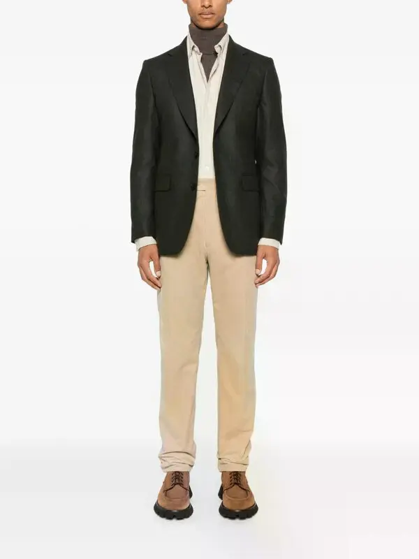 FURSAC Virgin-wool Blazer - Green