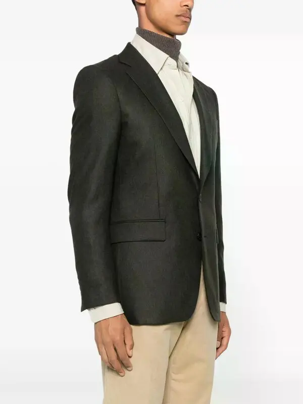 FURSAC Virgin-wool Blazer - Green