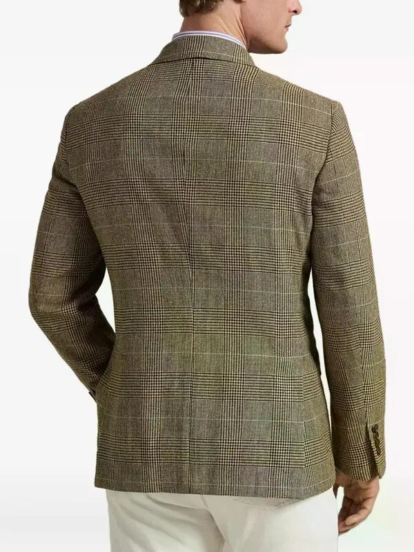 Polo Ralph Lauren Double-breasted Checked-pattern Blazer
