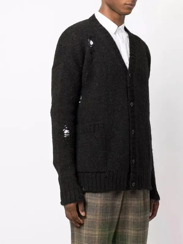 UMA WANG V-neck Wool Cardigan