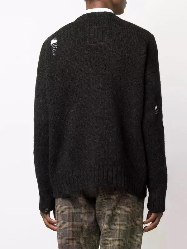 UMA WANG V-neck Wool Cardigan
