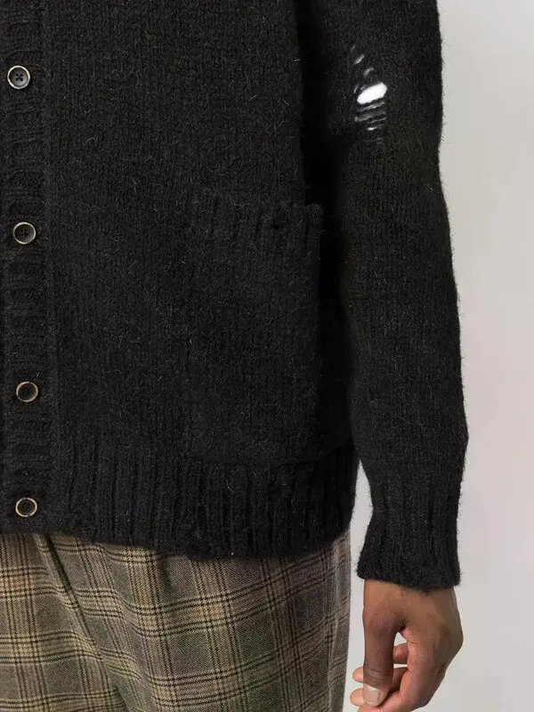 UMA WANG V-neck Wool Cardigan