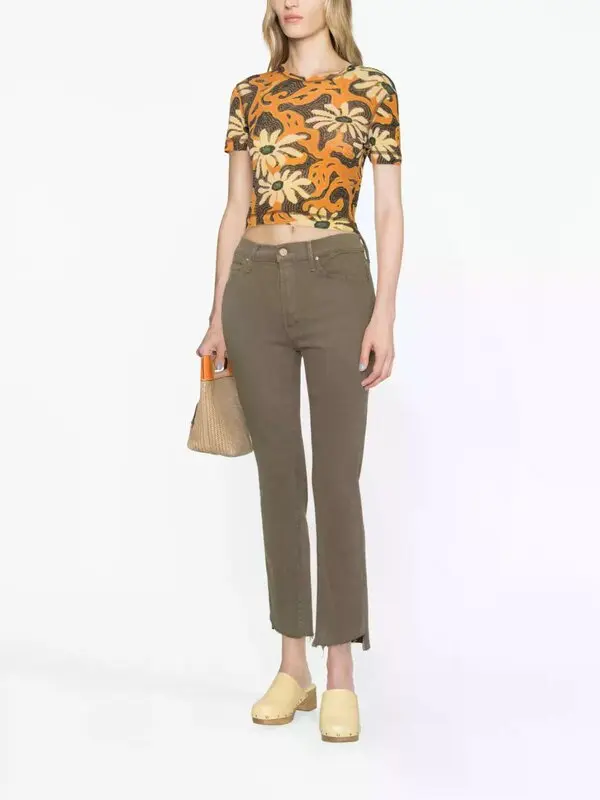 MOTHER The Rascal Cropped Jeans