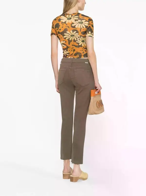MOTHER The Rascal Cropped Jeans