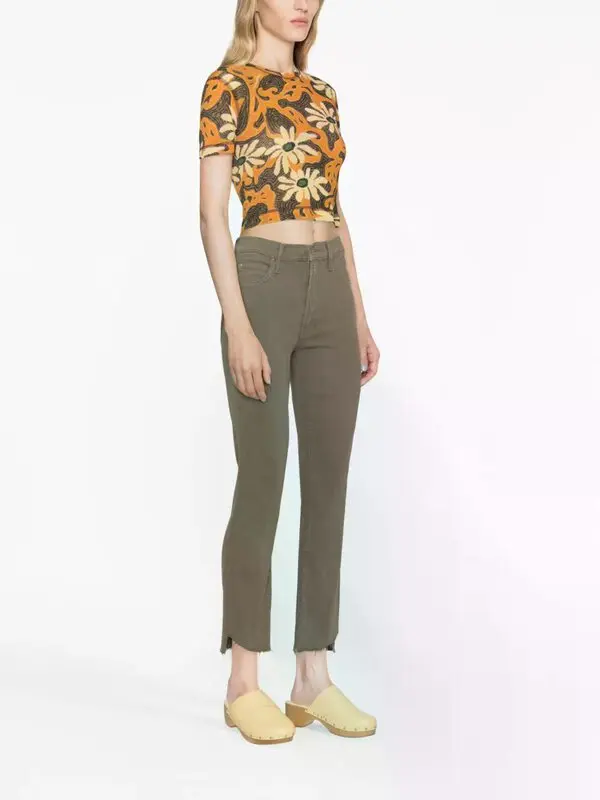 MOTHER The Rascal Cropped Jeans