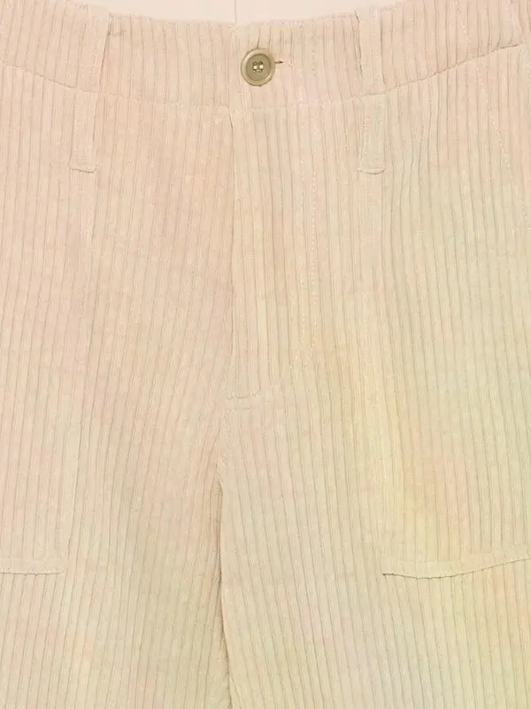 MAISON JEJIA Ribbed Flared Trousers