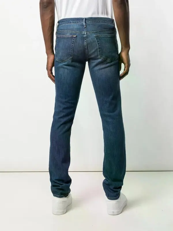 FRAME Straight Leg Denim Jeans