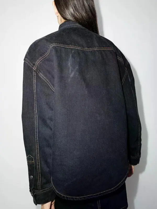 Wardrobe.NYC Oversized Denim Jacket