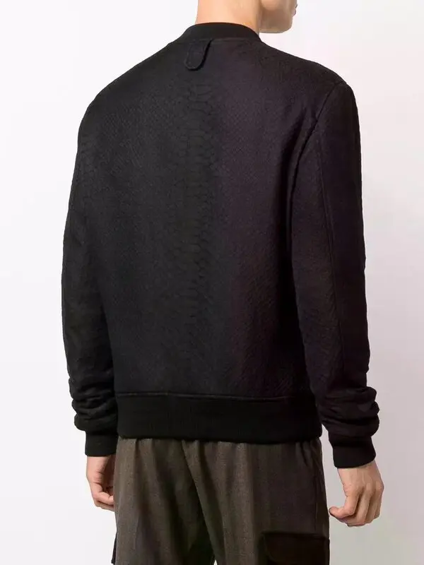 BILLIONAIRE Animalier-print Bomber Jacket