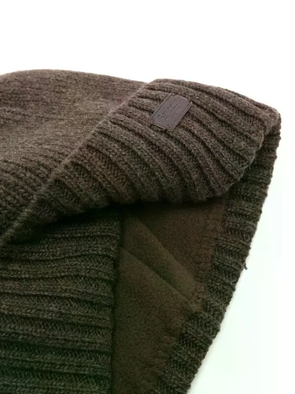 Barbour Carlton Logo-patch Beanie