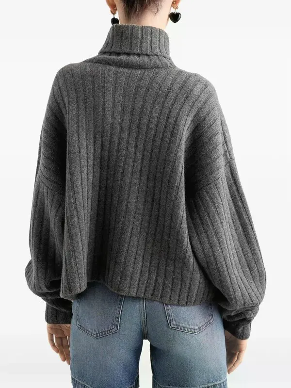 Dolce & Gabbana Ribbed Turtleneck Sweater
