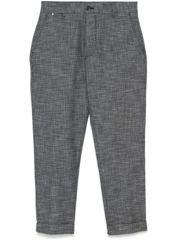 BOSS Tapered Leg Trousers - Blue