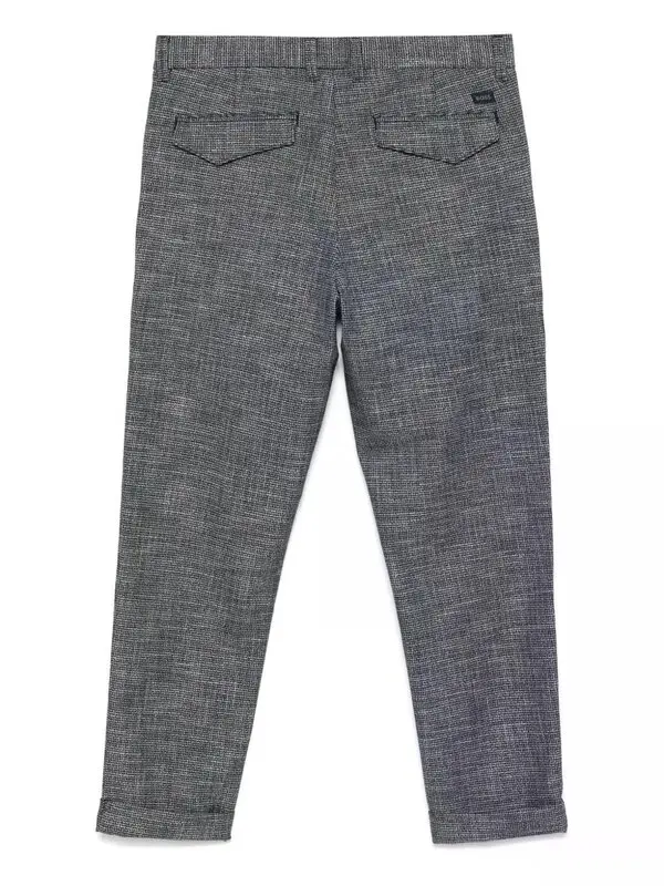 BOSS Tapered Leg Trousers - Blue