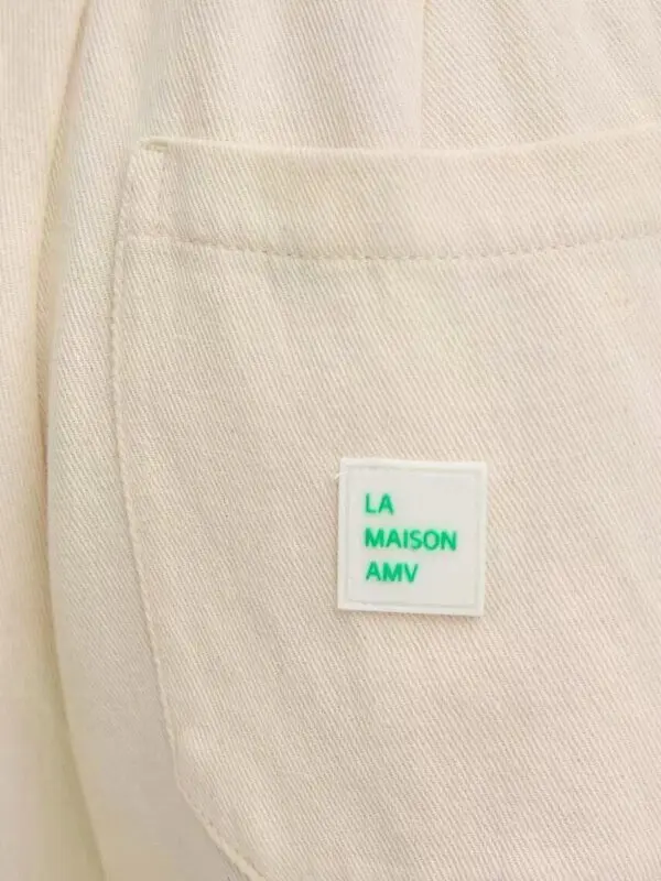 American Vintage Patch-pocket Drawstring Trousers