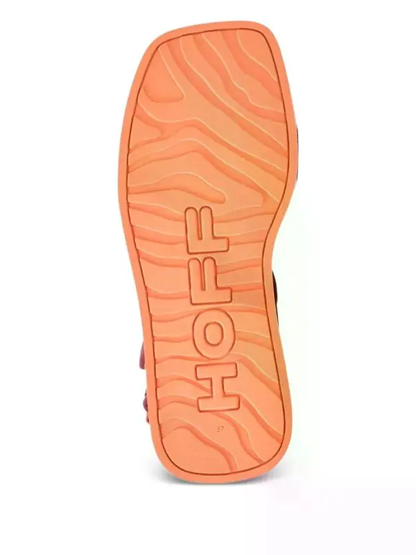 HOFF 40mm Touch-strap Platform Sandals - Neutrals