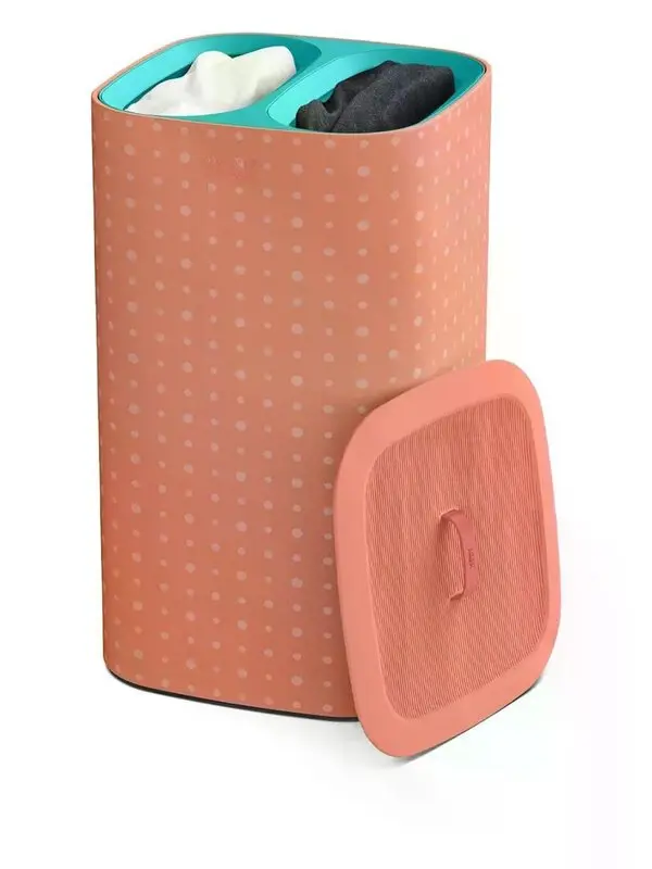 JOSEPH JOSEPH Tota Pop Polka-dot Laundry Separation Basket - Orange