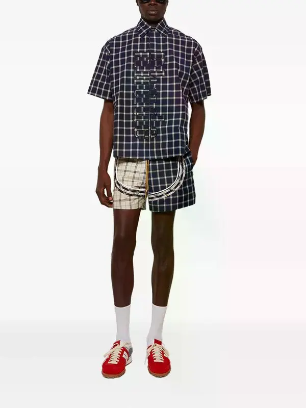 Rhude Checked-pattern Shirt