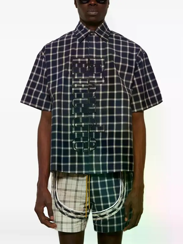 Rhude Checked-pattern Shirt
