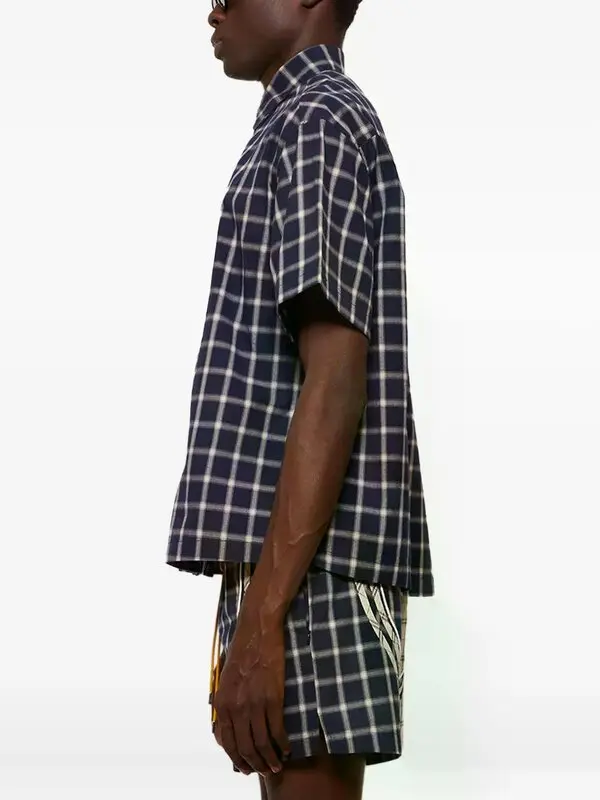 Rhude Checked-pattern Shirt