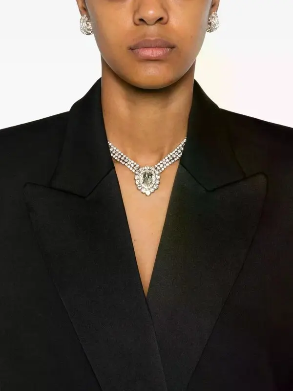 NISSA Shawl-lapel Double-breasted Blazer