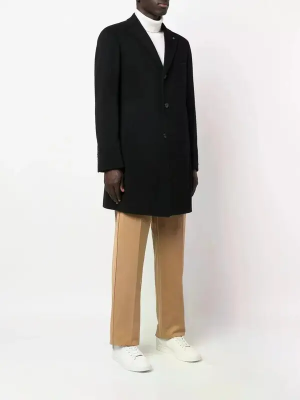 Tagliatore Single-breasted Wool-cashmere Coat