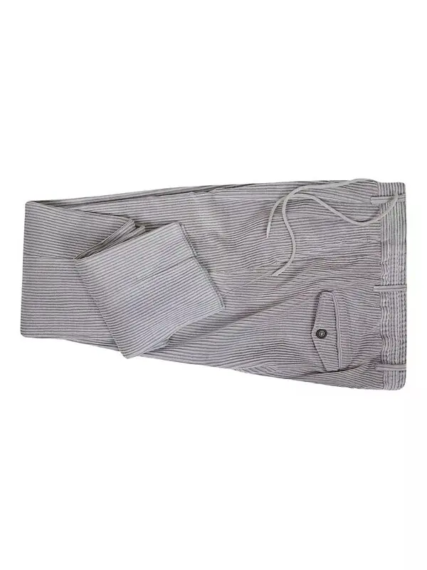 Eleventy Corduroy Suit - Grey