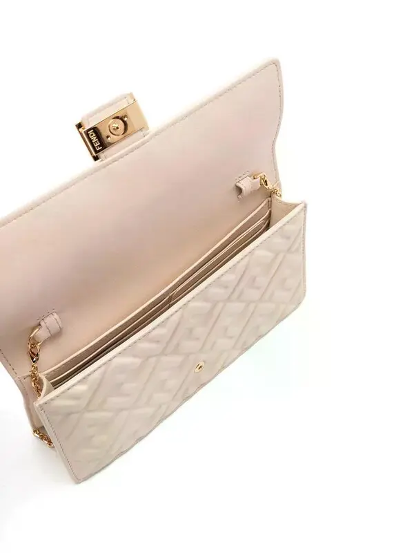 Fendi Wallet On Chain Baguette Clutch