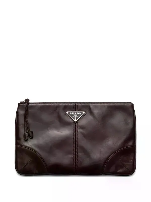 Prada Leather Clutch