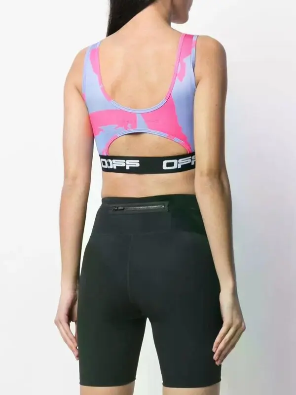 Off-White Logo-print Sports Bra