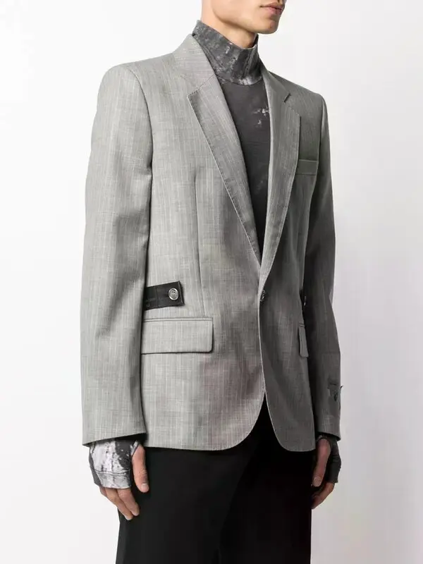 Off-White Single-breasted Tailored Blazer