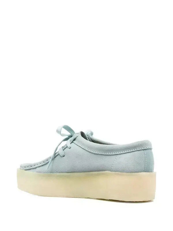 Clarks Seam-detail Suede Loafers - Blue